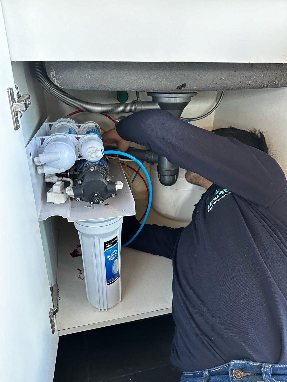 OSMOSIS INVERSA RO-75 GPD CON BOMBA Y RACK + INSTALACION (Solo en Rm ...